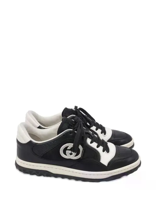 Gucci Mac80 Panelled Sneakers - Black