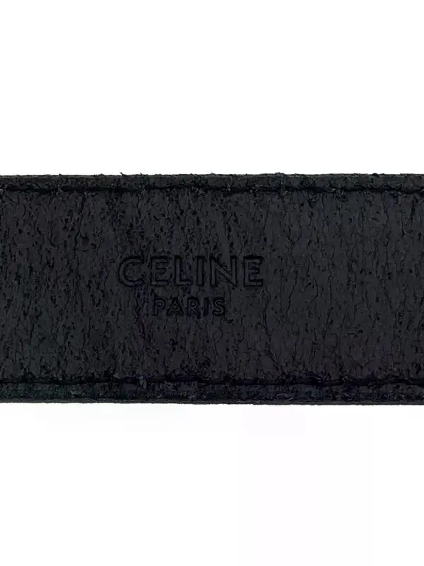 Celine Embellished Leather Belt