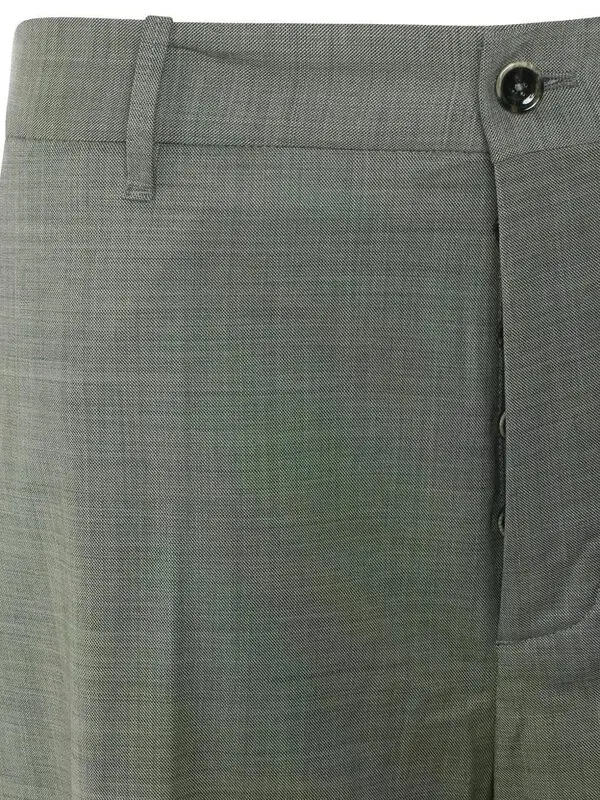 NINE:INTHE:MORNING Pressed-crease Stretch Trousers - Grey