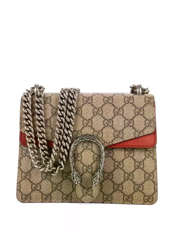 Gucci Dionysus Gg Supreme Shoulder Bag - Neutrals