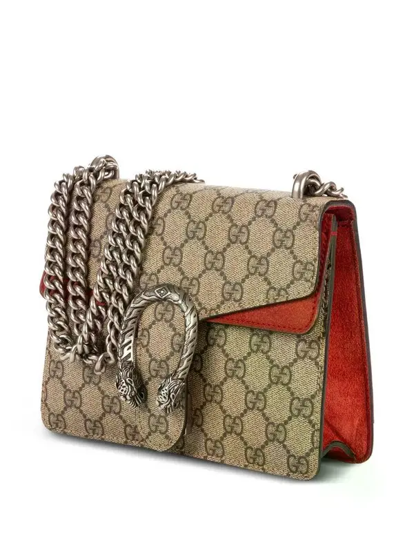 Gucci Dionysus Gg Supreme Shoulder Bag - Neutrals