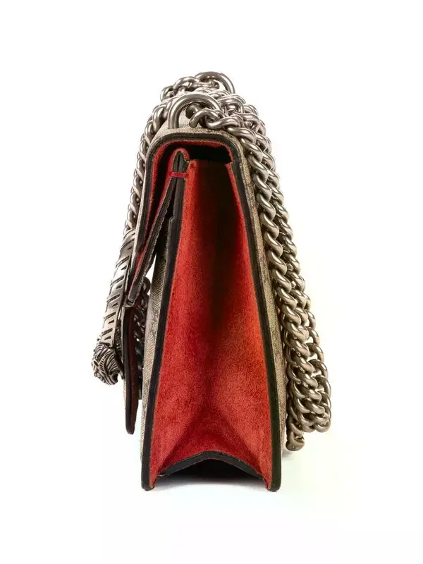 Gucci Dionysus Gg Supreme Shoulder Bag - Neutrals