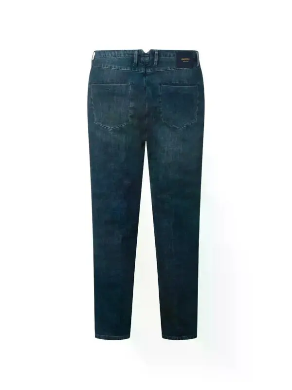 Incotex Division Faded-effect Jeans