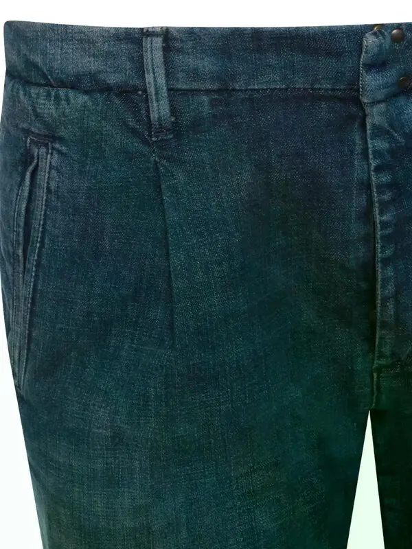 Incotex Division Faded-effect Jeans