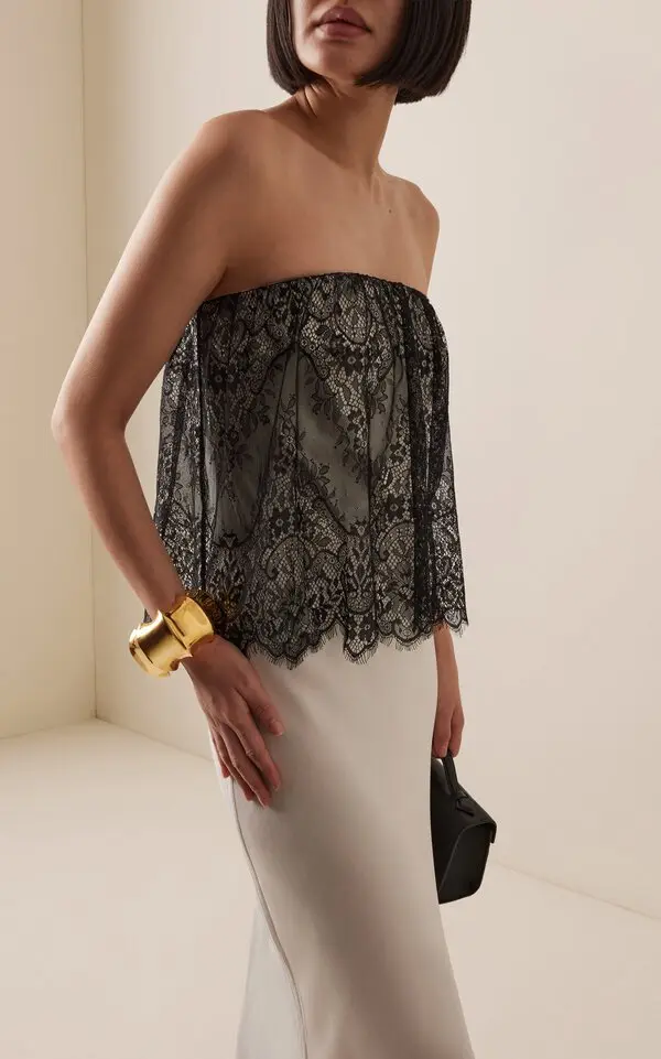 THIRD FORM Exclusive Visions Strapless Maxi Dress - Ivory