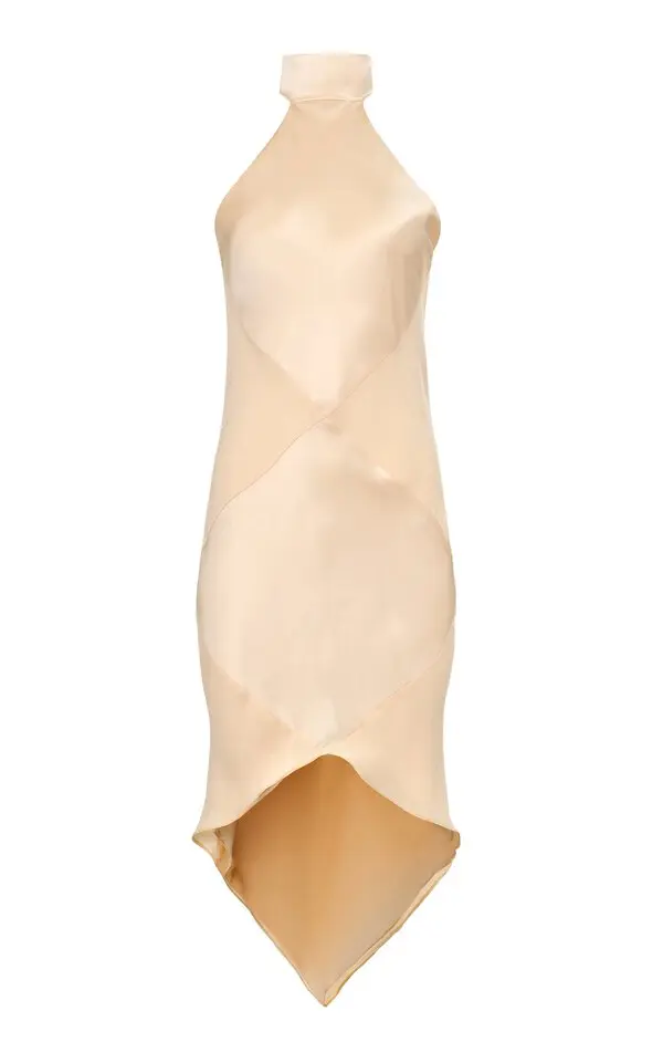 FRANCESCA MIRANDA Alma Silk Dress - Light Pink