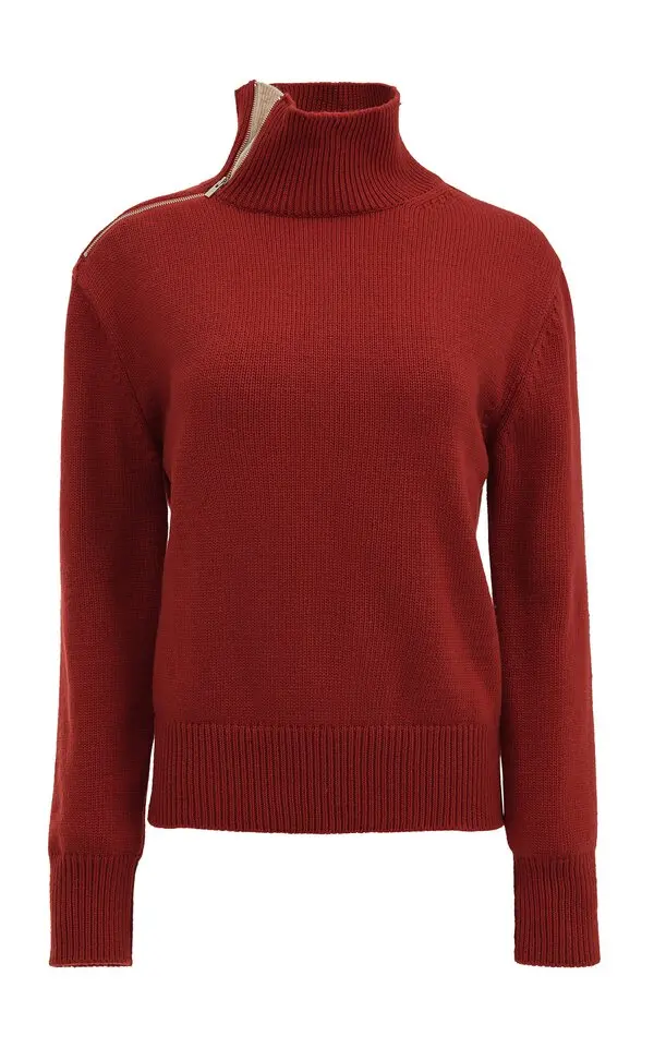 Source Unknown Zipped Sweater