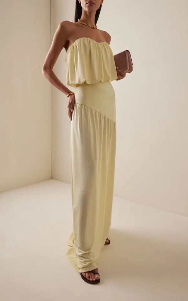 THIRD FORM Seraphic Strapless Jersey Maxi Dress