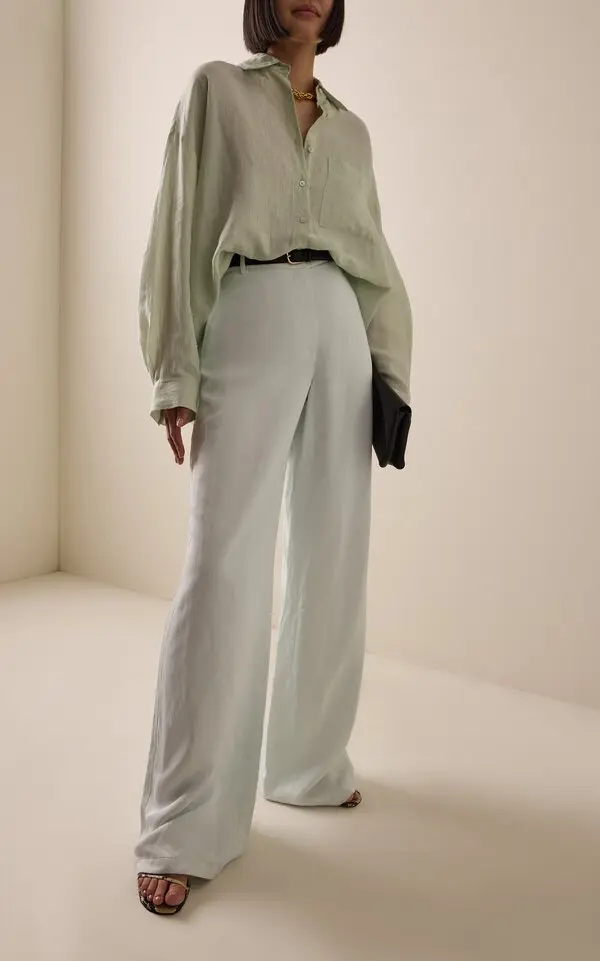 TWP Something Borrowed Oversized Linen Shirt