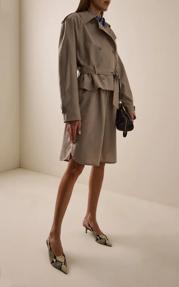 THE FRANKIE SHOP Nelis Suiting Bermuda Shorts