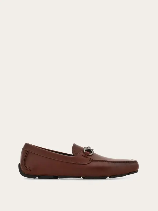 FERRAGAMO Gancini Ornat Driver - Brown
