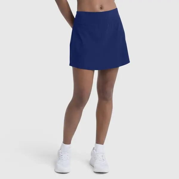 Champion Courtside Skort With C Logo - Blue Depth