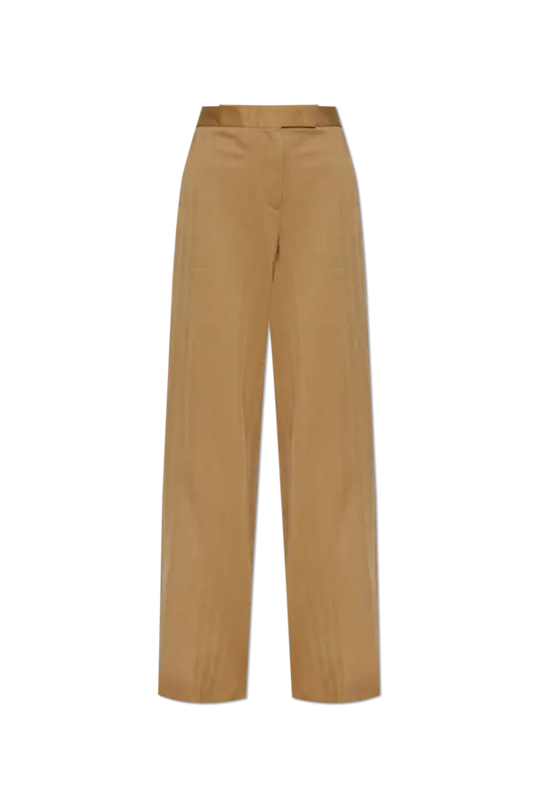 Max Mara Wide Leg Trousers - Beige