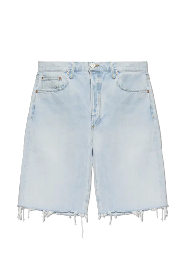 AGOLDE Anson' Denim Shorts - Blue