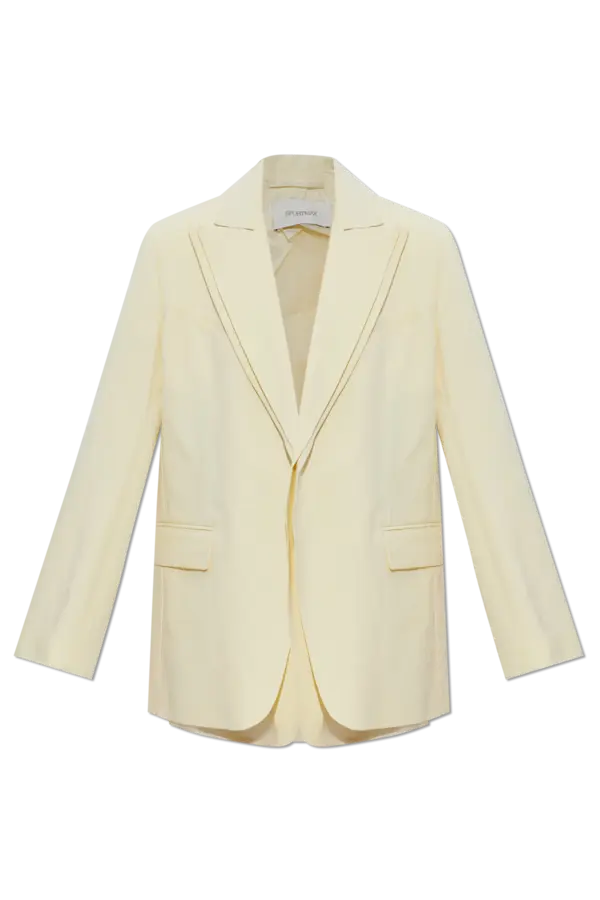 Max Mara Tenuta" Jacket - Yellow