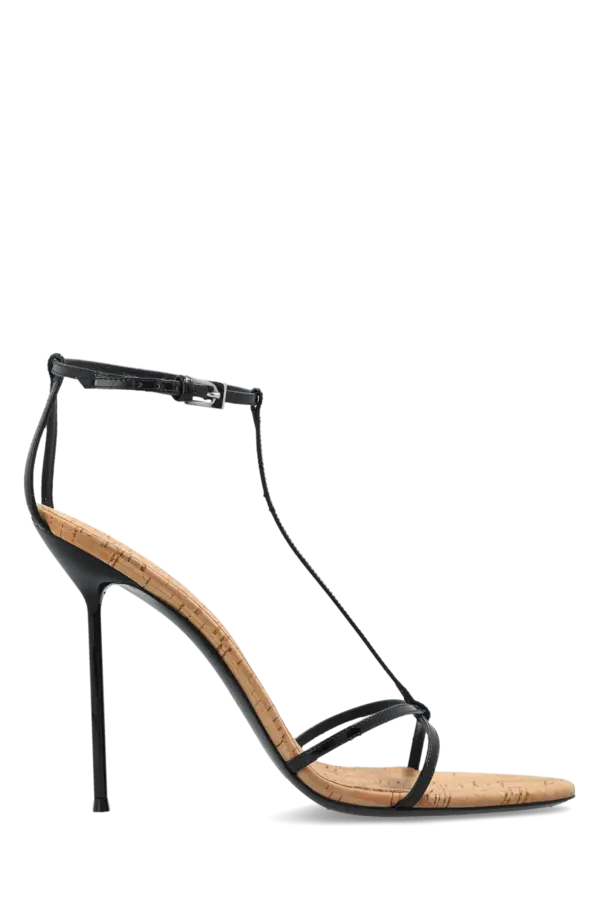 Paris Texas Lidia Heeled Sandals - Black