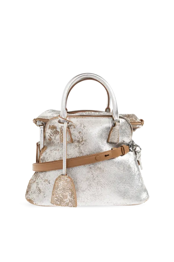MAISON MARGIELA 5ac Soft Mini Handbag - Silver