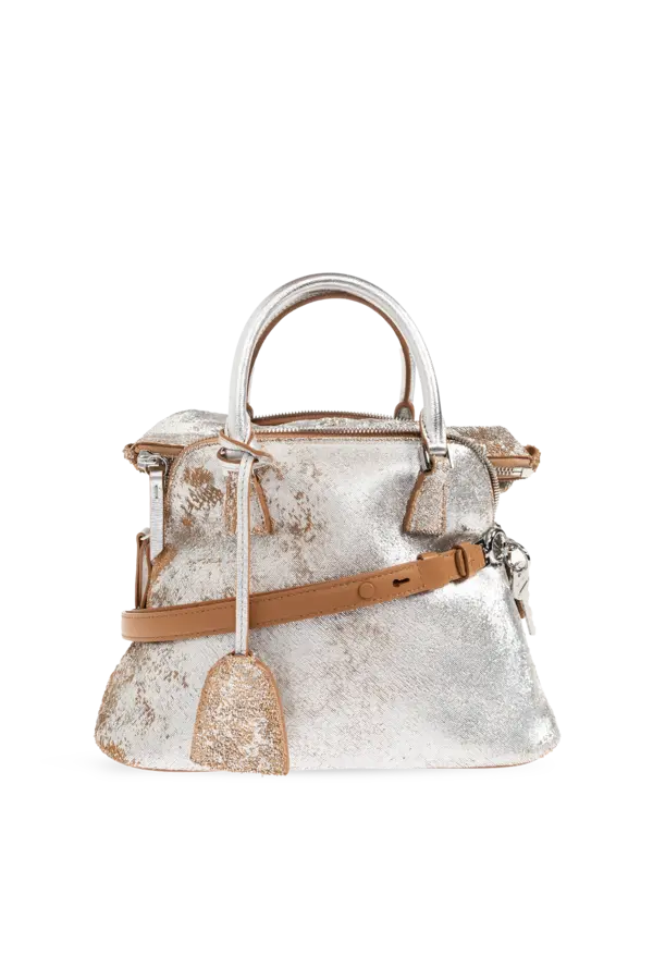 MAISON MARGIELA 5ac Soft Mini Handbag - Silver