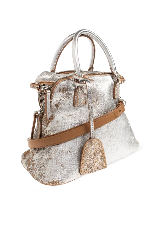 MAISON MARGIELA 5ac Soft Mini Handbag - Silver