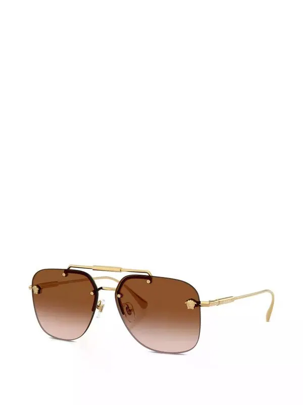 Versace Medusa Head Sunglasses - Brown