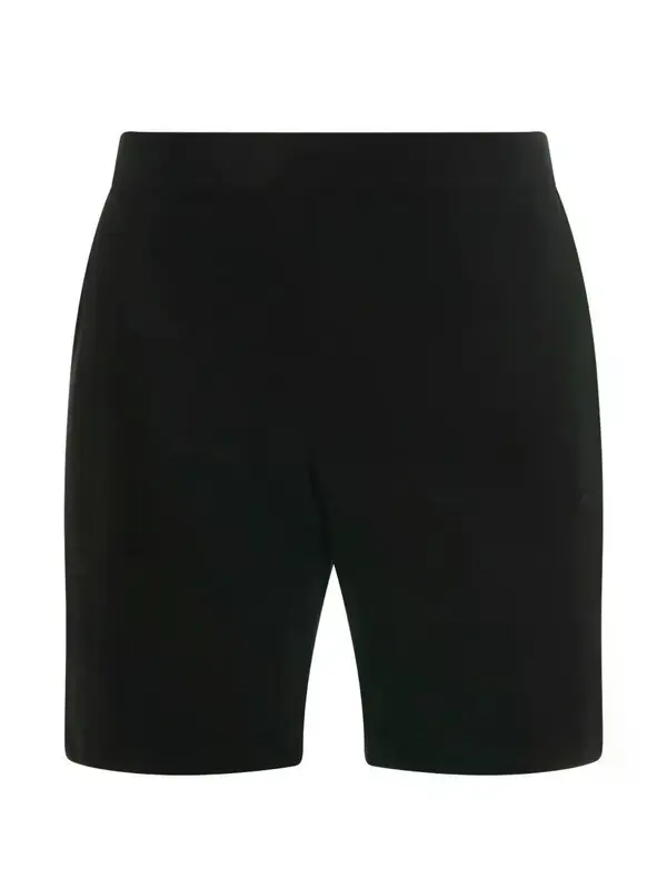 04651 / A TRIP IN A BAG Elasticated-waist Shorts - Black