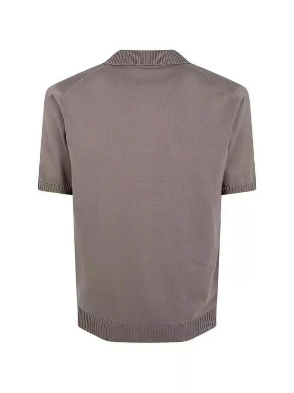 FILIPPO DE LAURENTIIS Knitted V-neck T-shirt