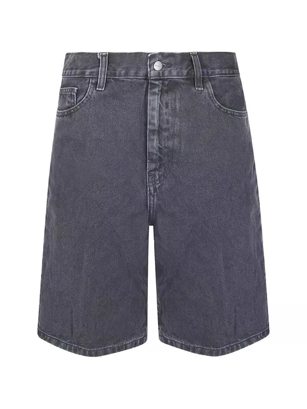 Carhartt Work In Progress Brandon Stone-washed Shorts - Grey