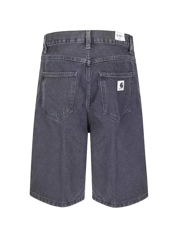 Carhartt Work In Progress Brandon Stone-washed Shorts - Grey