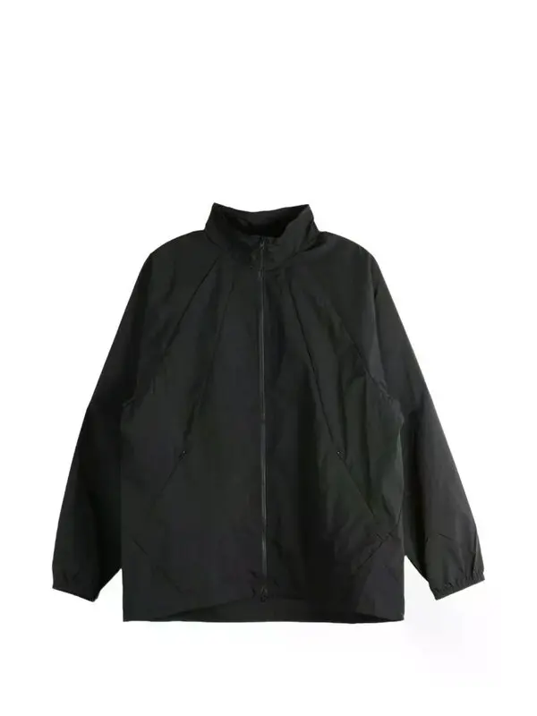 GOLDWIN Raglan-sleeve Sheer Jacket - Black