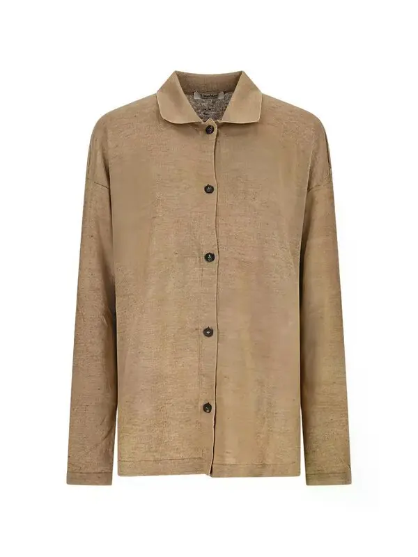 Max Mara Linen Cardigan - Neutrals