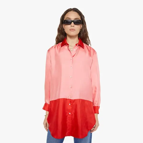 La Prestic Ouiston Liquette Top - Red