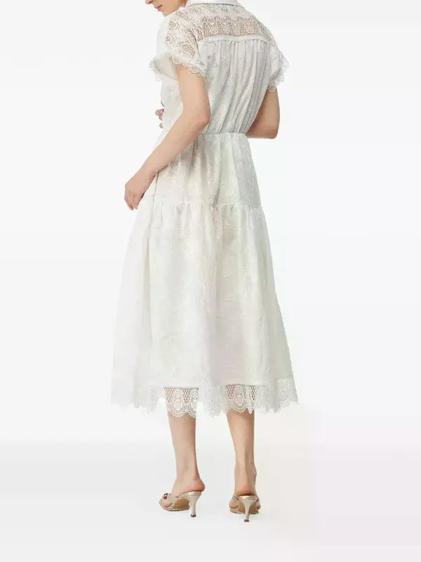 Waimari Aura Lace Tiered Dress