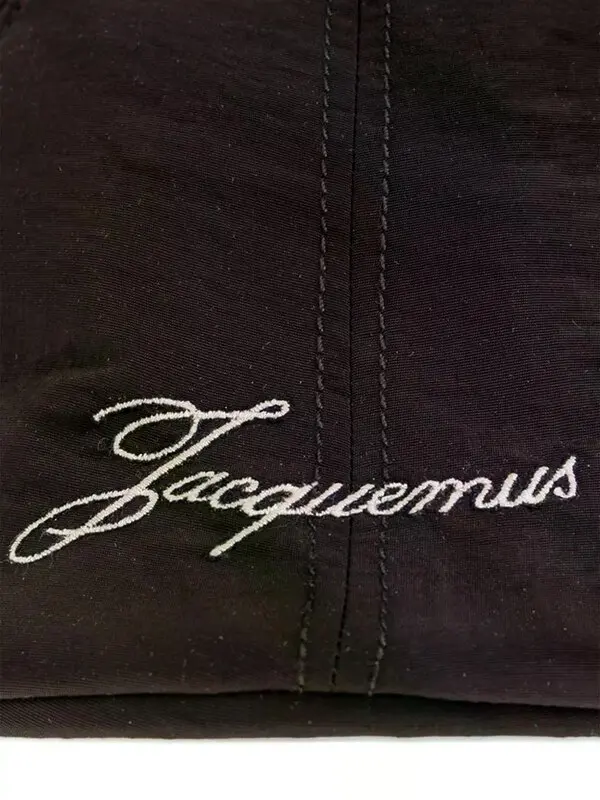 Jacquemus Logo-embroidered Flat Cap