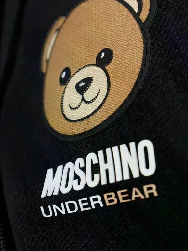 Moschino Teddy Bear Logo Hoodie