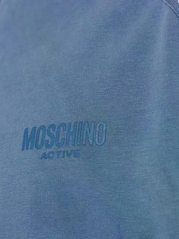 Moschino Logo-tape Zip-up Sweater