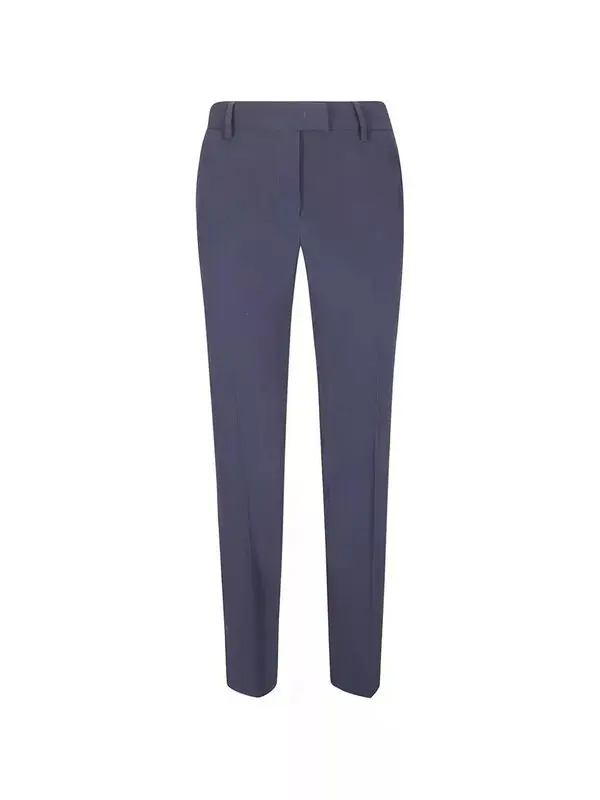 Alberto Biani Pressed-crease Trousers - Blue