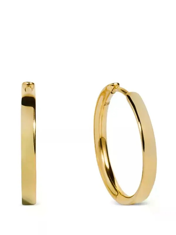 Monica Vinader Essential Hoop Earrings - Gold