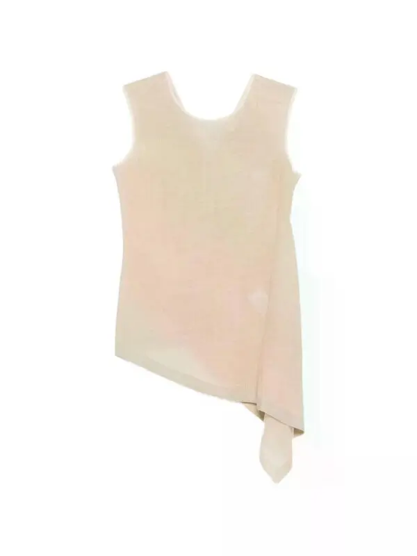 GENTRYPORTOFINO Sleeveless Asymmetric Top