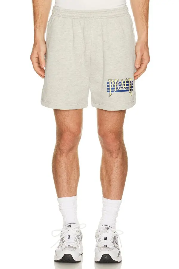 MUSEUM OF PEACE & QUIET Seventies Sweatshorts - Ash