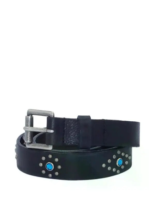 HTC LOS ANGELES Friends Of Sunshine Studded Detail Belt - Black