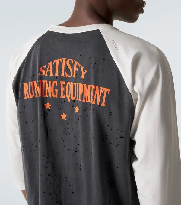 Satisfy Mothtech Printed Cotton T-shirt