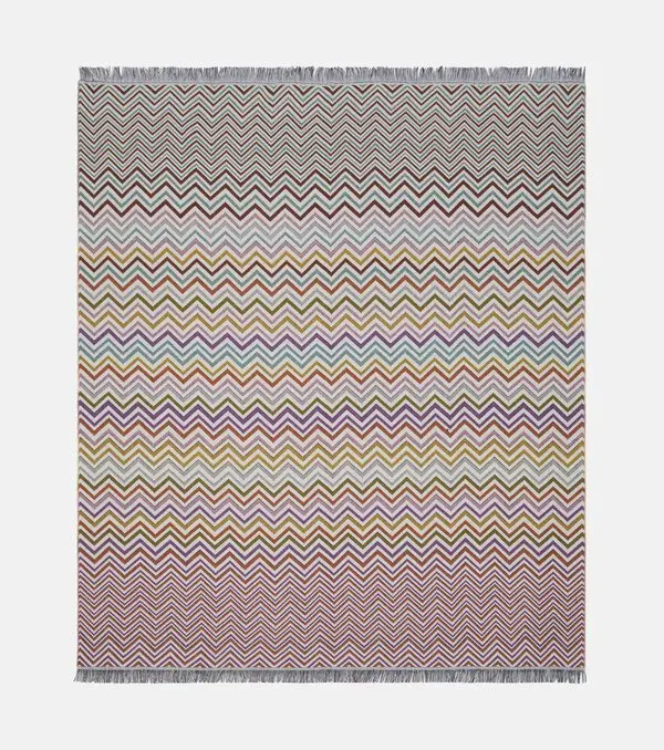 Missoni Antwan Fringed Wool-blend Throw