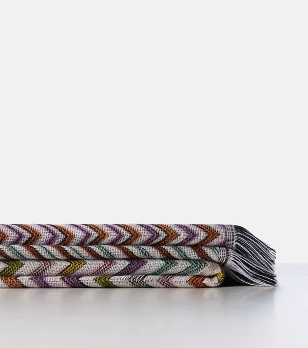 Missoni Antwan Fringed Wool-blend Throw