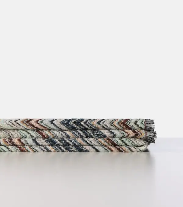 Missoni Zigzag Cotton And Wool-blend Blanket