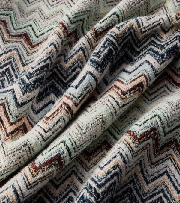 Missoni Zigzag Cotton And Wool-blend Blanket