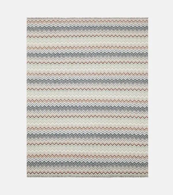 Missoni Zigzag Cotton And Wool-blend Blanket