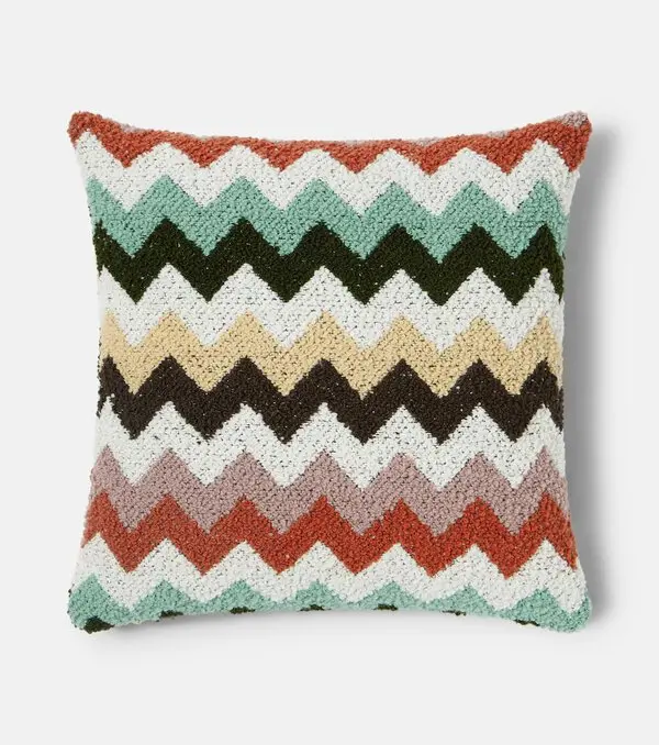 Missoni Riccio Zigzag Cotton Bouclé Cushion