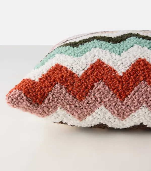Missoni Riccio Zigzag Cotton Bouclé Cushion