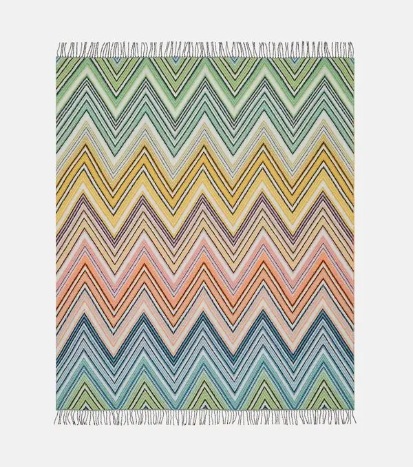 Missoni Plume Zig Zag Wool-blend Throw