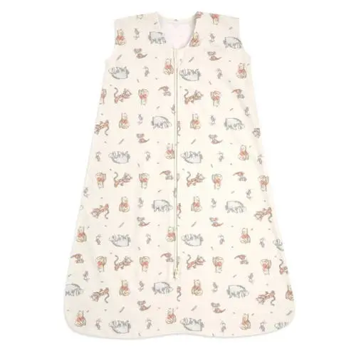 HALO Disney 100% Cotton 0.5 Tog Sleepsack Wearable Blanket - Winnie Frolic